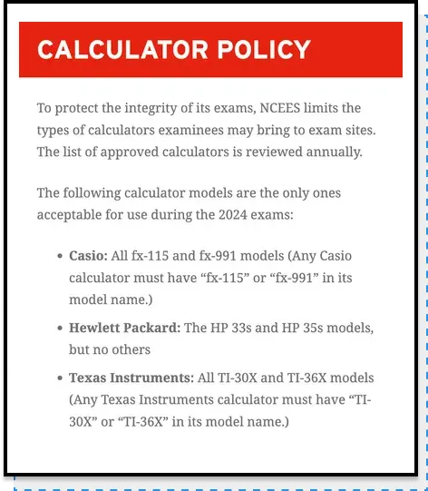 Choosing The Best FE Exam Calculator: 2024 Update